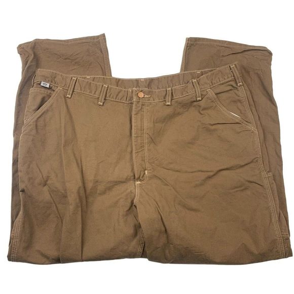 Carhartt | Pants | Carharttbrown Fr Work Pants Loose Fit Nfpa 212 Fire ...